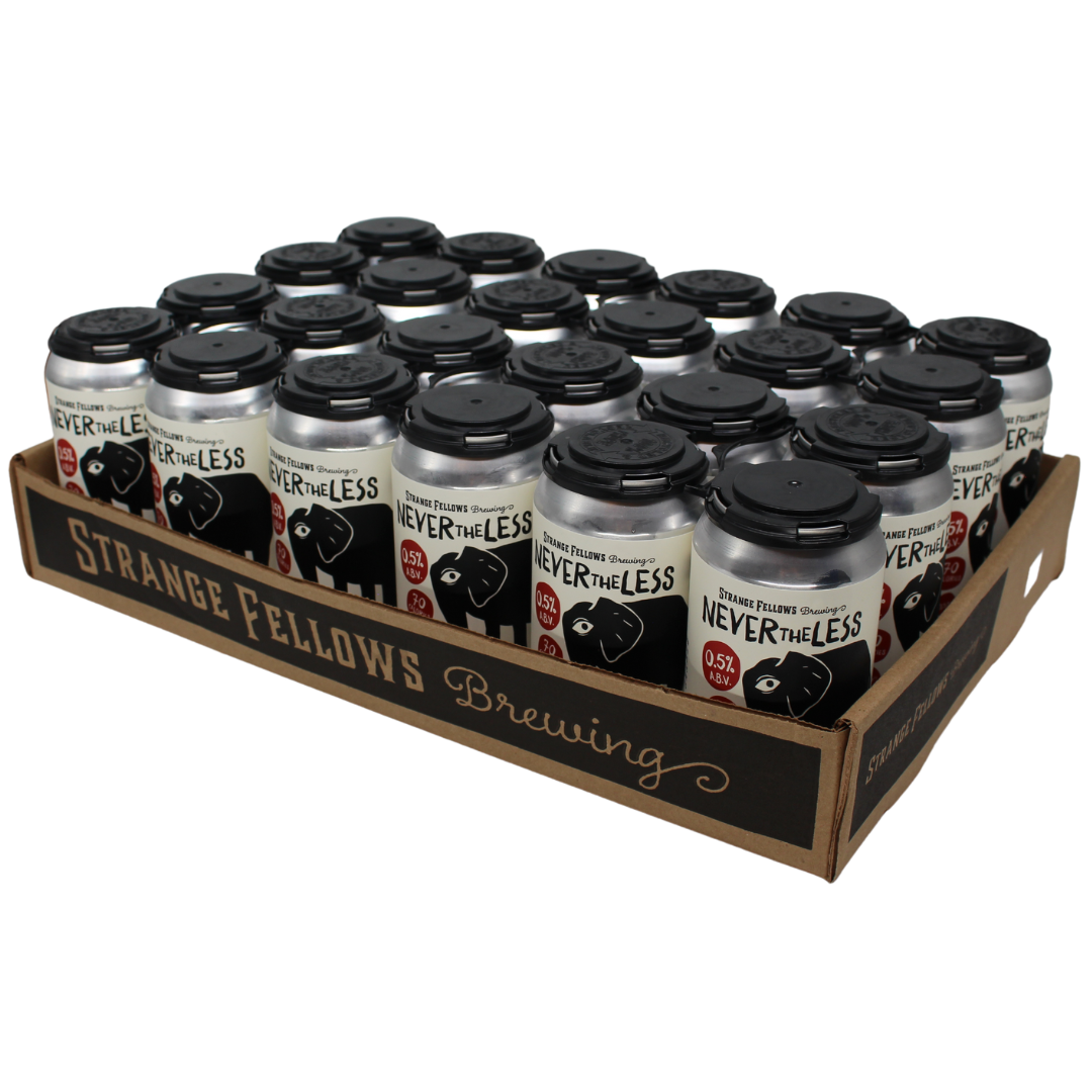 NEVERTHELESS | Non-Alcoholic Pale Ale 24x355ml cans – Strange Fellows ...